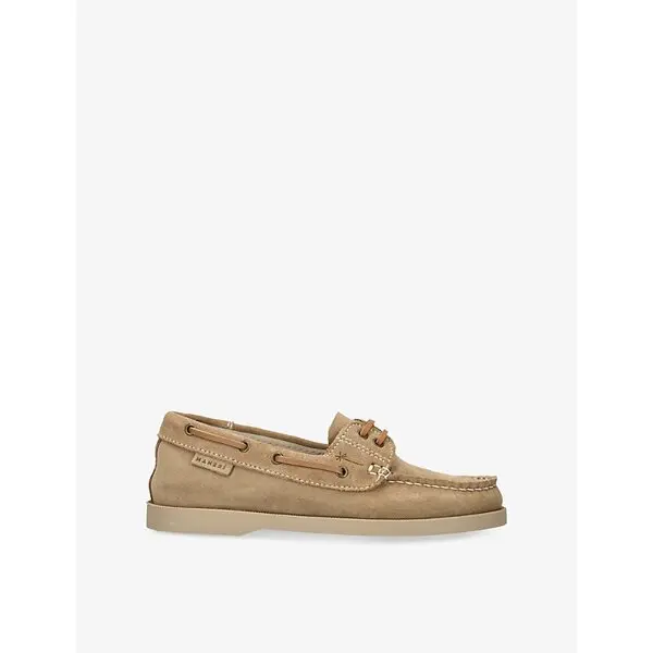 Manebí Hamptons Suede Boat Shoes