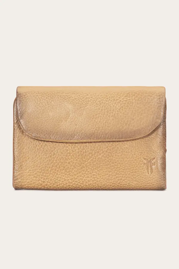 Frye Nora Small Wallet - Beige