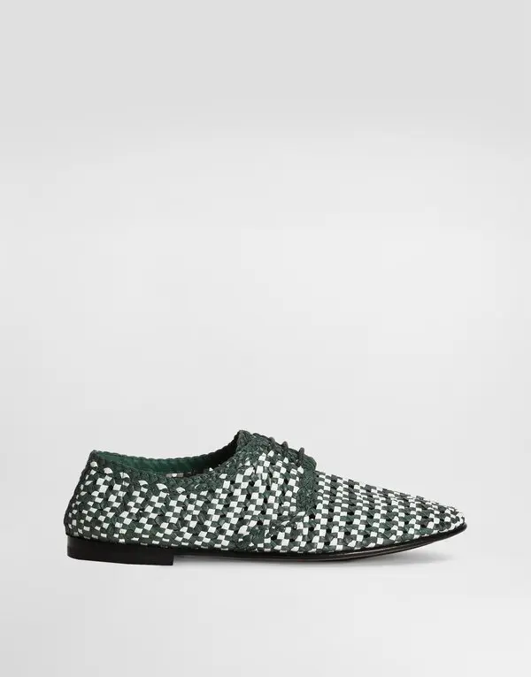 Dolce & Gabbana Woven Derby Shoes - Multicolor