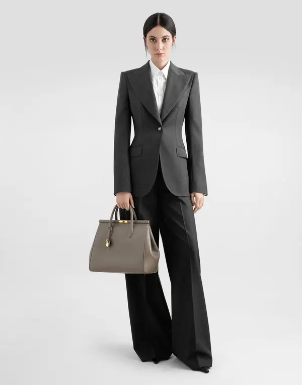 Dolce & Gabbana Marlene Day Xl Handbag - Grey