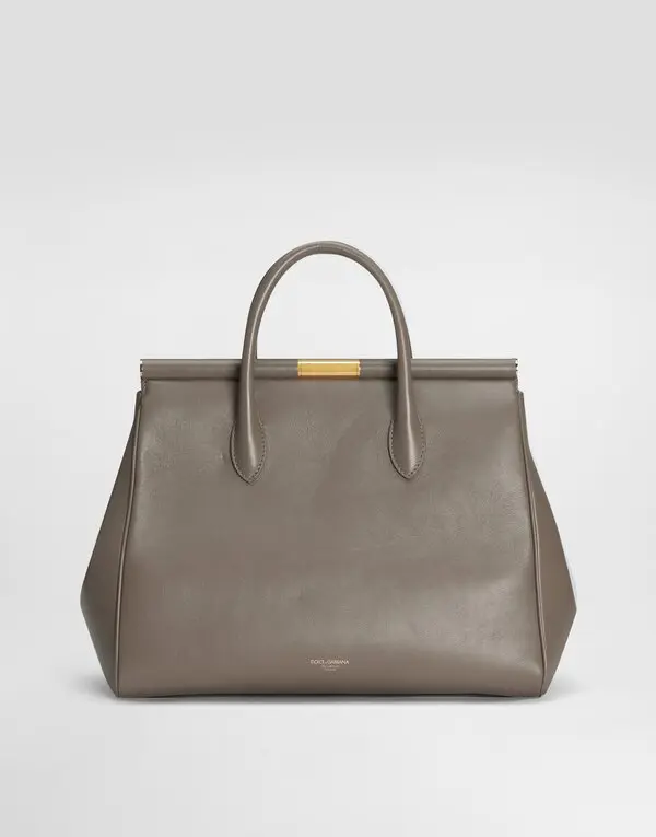 Dolce & Gabbana Marlene Day Xl Handbag - Grey