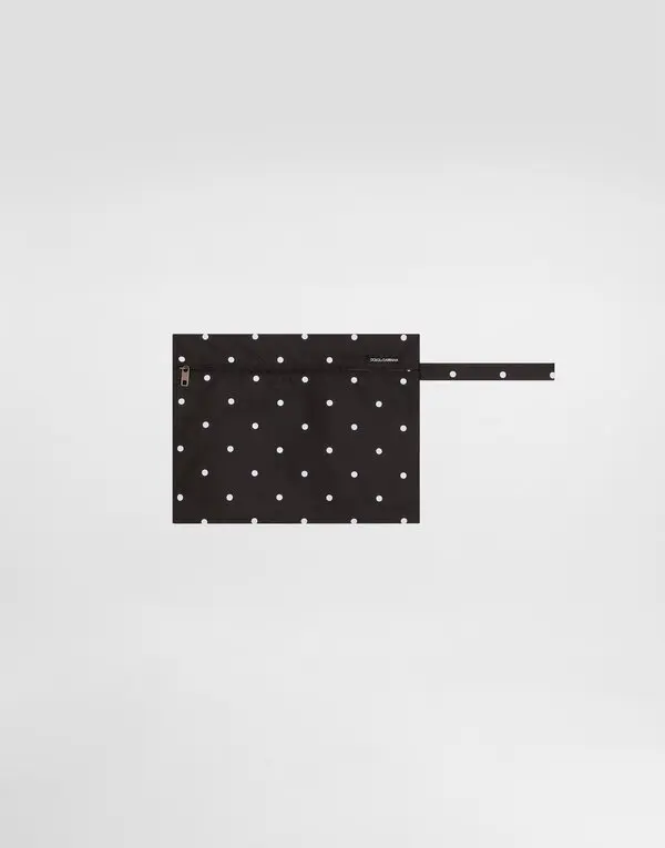 Dolce & Gabbana Mid-rise Swim Trunks With Polka-dot - Print