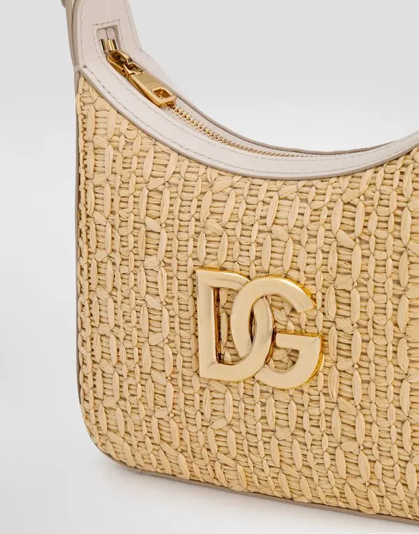 Dolce & Gabbana Rafia Crochet Shoulder Bag - Multicolor