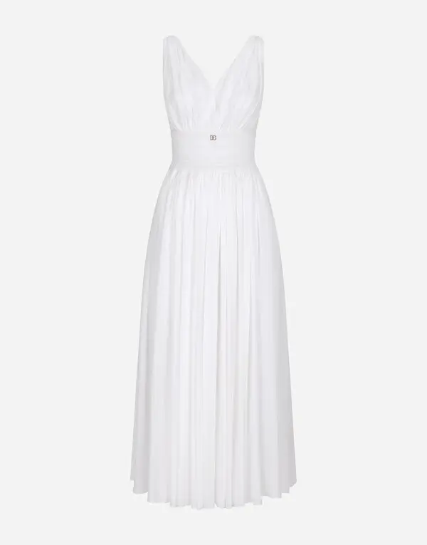 Dolce & Gabbana V-neck Midi Dress