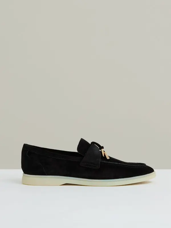REISS Suede Tassel Loafers