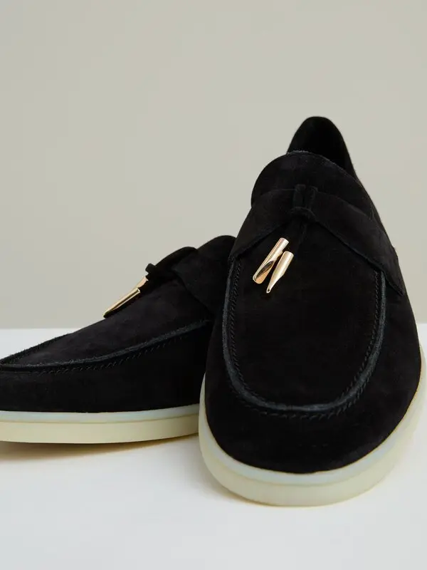 REISS Suede Tassel Loafers