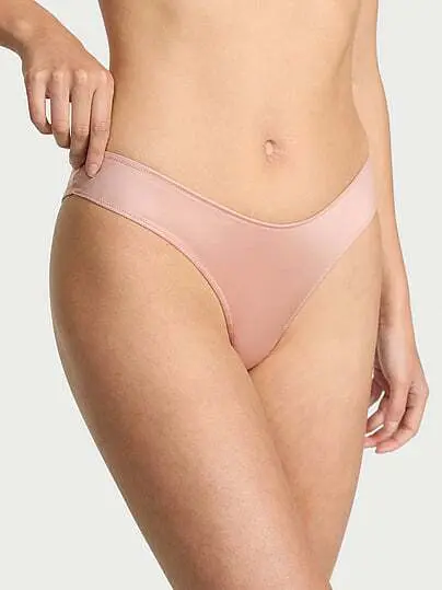 Victoria's Secret Very Sexy Smooth Strappy-back Tanga Panty - Beige