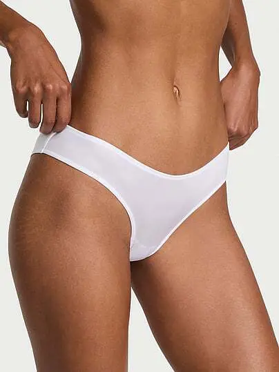 Victoria's Secret Very Sexy Smooth Strappy-back Tanga Panty - White,ivory