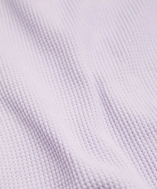 Lululemon Cotton-blend Henley Long-sleeve Shirt - Lilac Ether