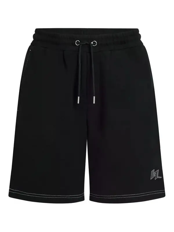 Karl Lagerfeld Contrast-stitch Shorts