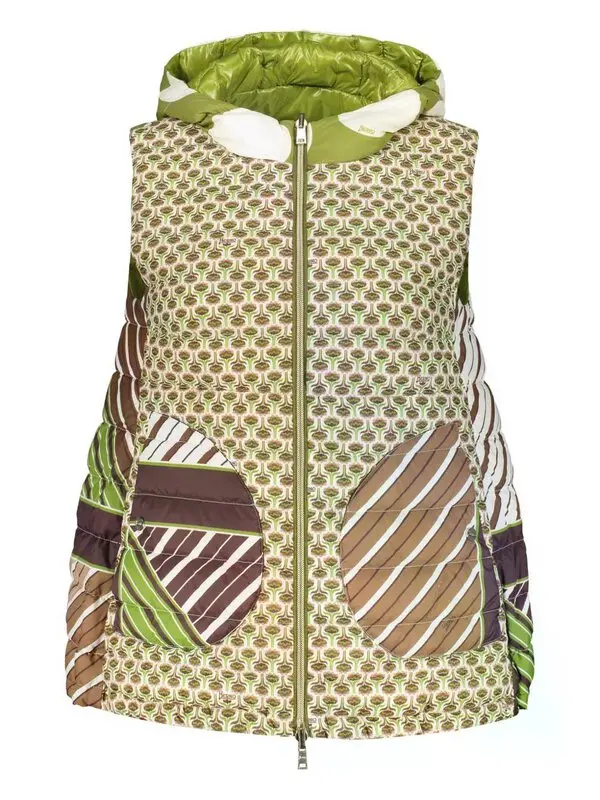 Herno Reversible Down Gilet - Green