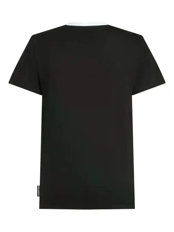 Karl Lagerfeld Monogram Slim-fit T-shirt