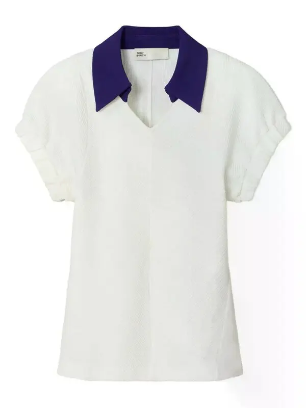 Tory Burch Short-sleeve Polo Top