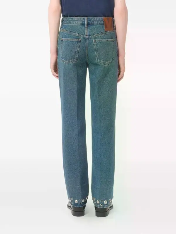 Valentino Garavani Cabochon-detail Jeans