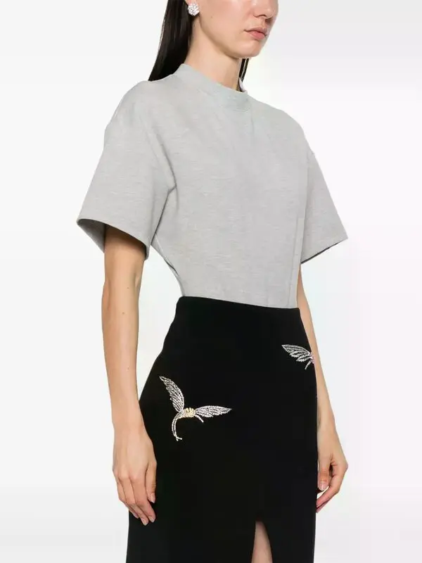 David Koma Short-sleeve Bodysuit