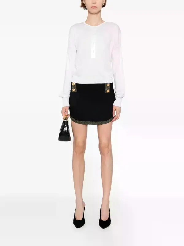 TOM FORD Drop-shoulder Top - Neutrals
