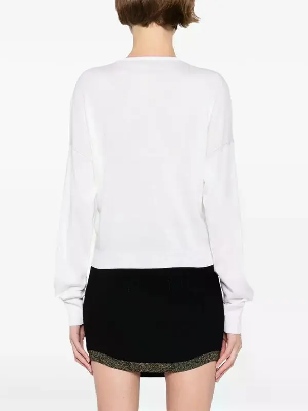 TOM FORD Drop-shoulder Top - Neutrals