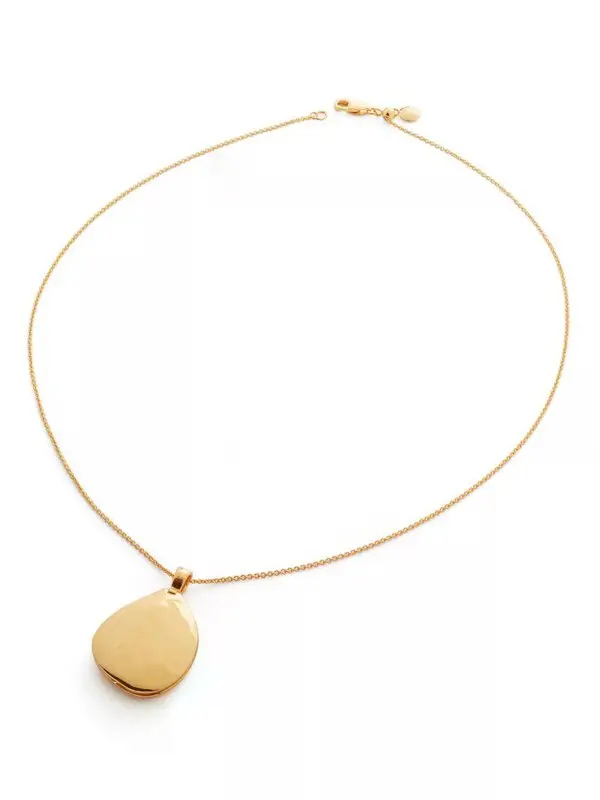 Monica Vinader Deia Pendant Necklace - Gold