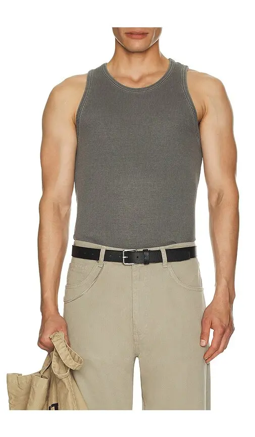 AGOLDE Viggo Ribbed Jersey Tank
