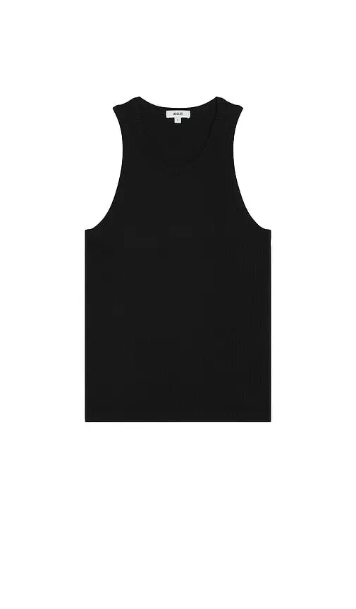 AGOLDE Viggo Tank In . Also - Black