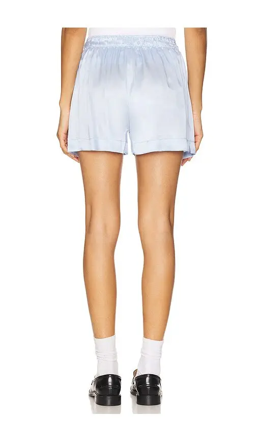 Comme Si Silk Boxer Classic Short - Blue