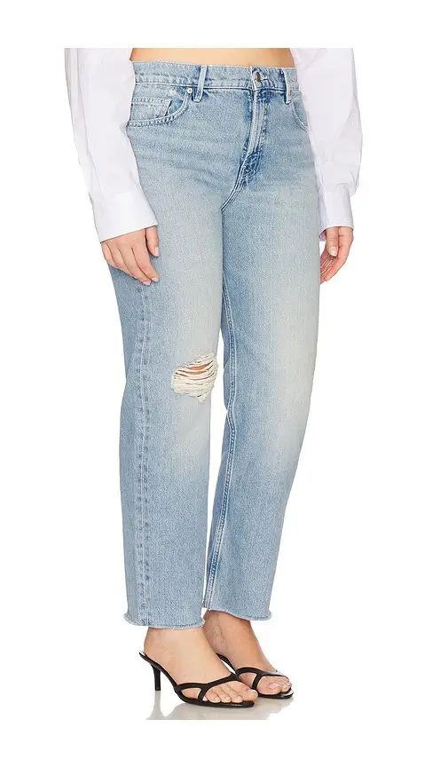 Good American Good Standard Straight Jeans
