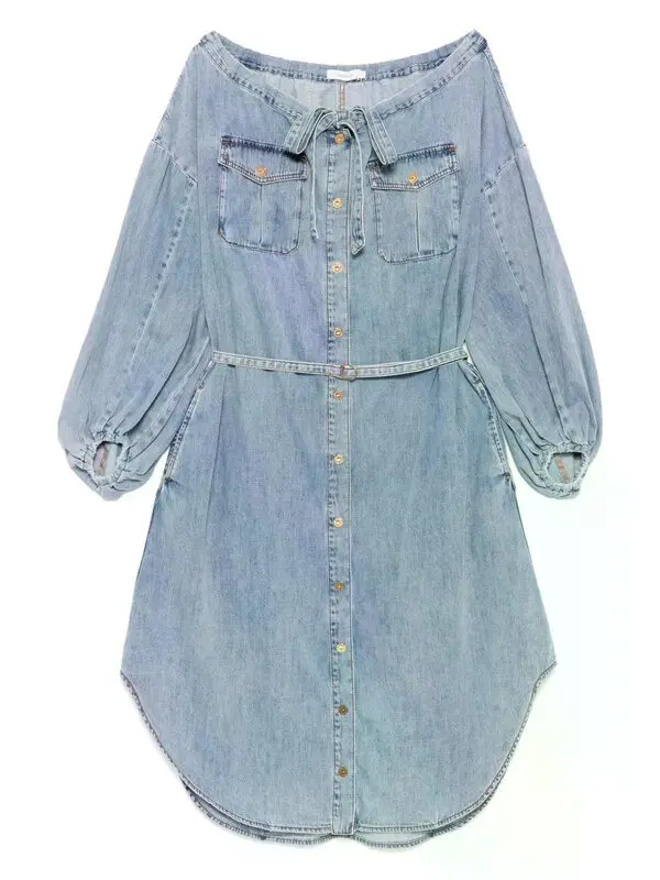 Zimmermann Denim Midi Tunic