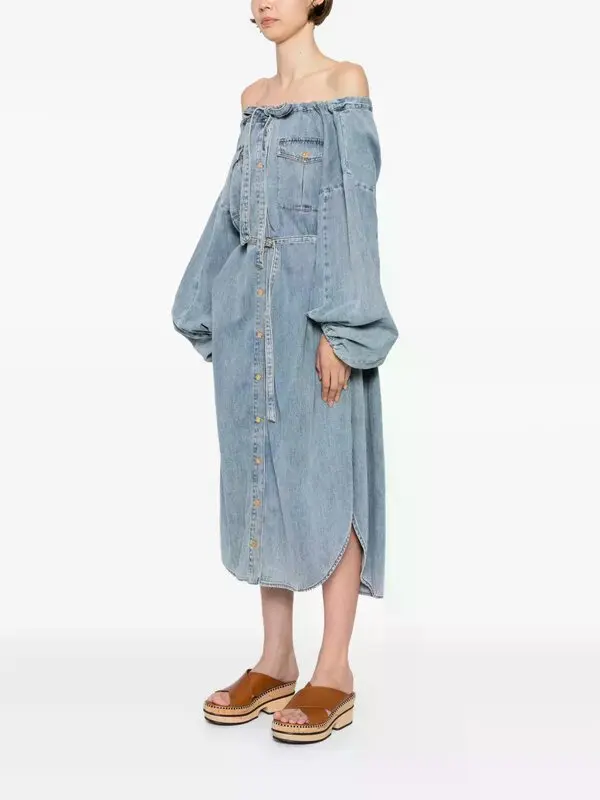 Zimmermann Denim Midi Tunic