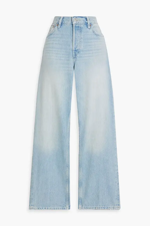 RE/DONE Easy High-rise Straight-leg Jeans