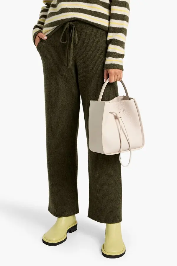 3.1 Phillip Lim Soleil Small Pebbled Leather Bucket Bag