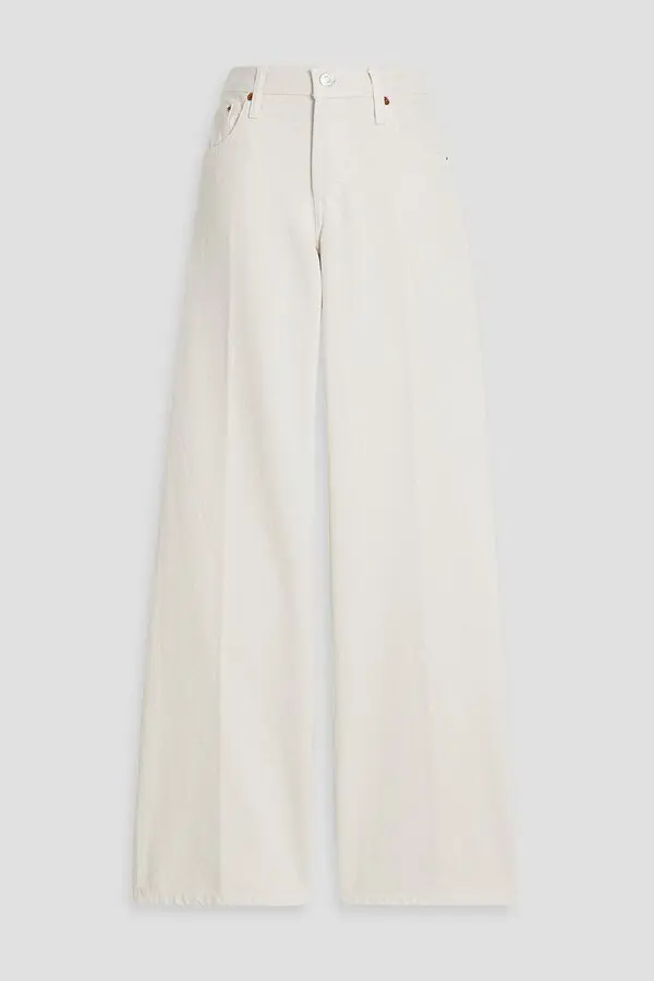 RE/DONE Mid-rise Wide-leg Jeans