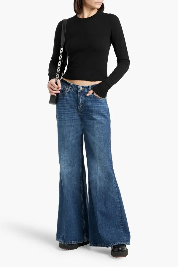 RE/DONE Mid-rise Flared Jeans