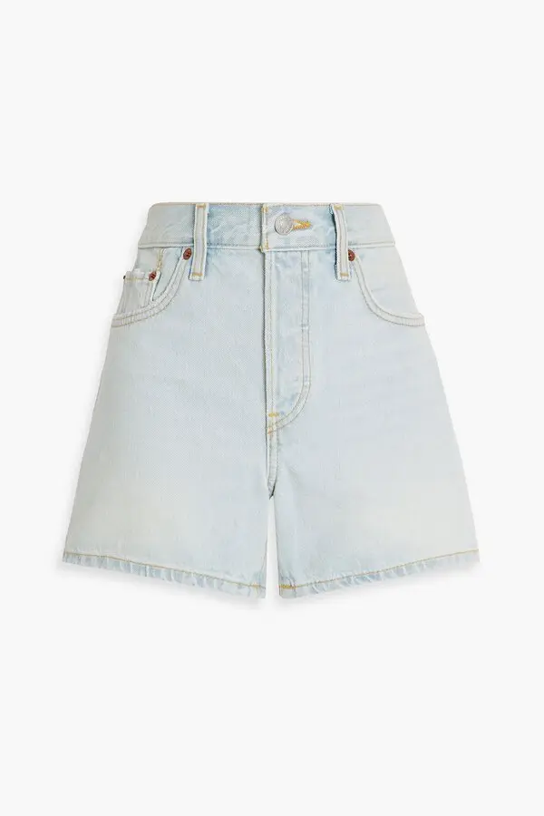 RE/DONE Distressed Denim Shorts