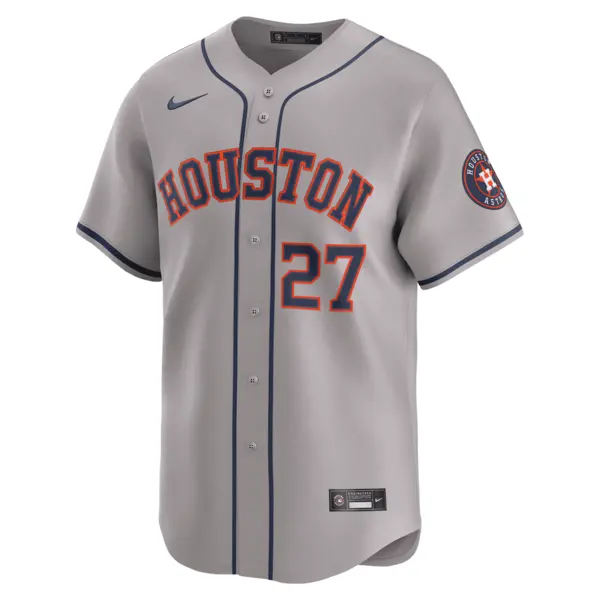 Nike Jose Altuve Houston Astros Mlb Limited Jersey - Grey