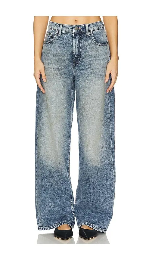 Good American Good Standard Baggy Jeans - Indigo1001