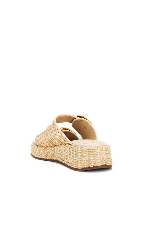 Sam Edelman Nerissa Raffia Platform Sandals