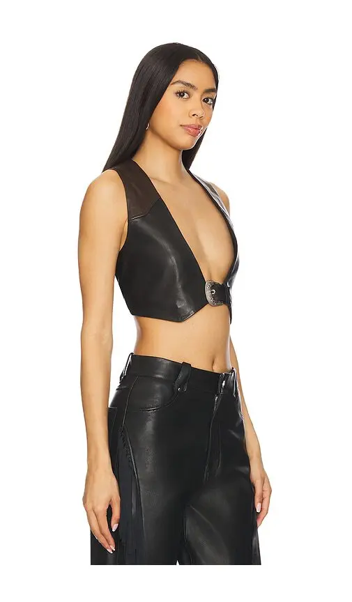 LAMARQUE X Dolly Leather Top