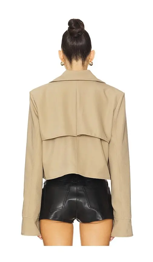 WeWoreWhat Cropped Trench Coat