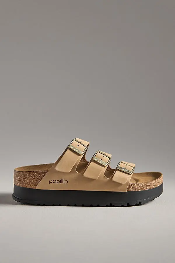 BIRKENSTOCK Papillio Florida Flex Platform Sandals - Sandcastle