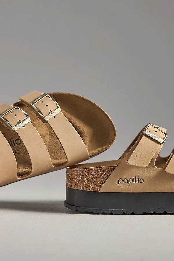 BIRKENSTOCK Papillio Florida Flex Platform Sandals - Sandcastle