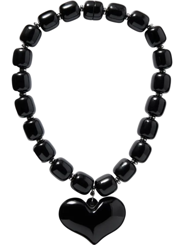 JULIETTA Amore Necklace - Black