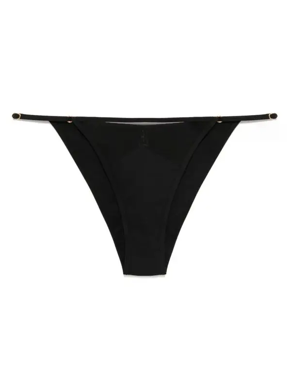 Kiki De Montparnasse Peep Show Bikini Bottom - Black