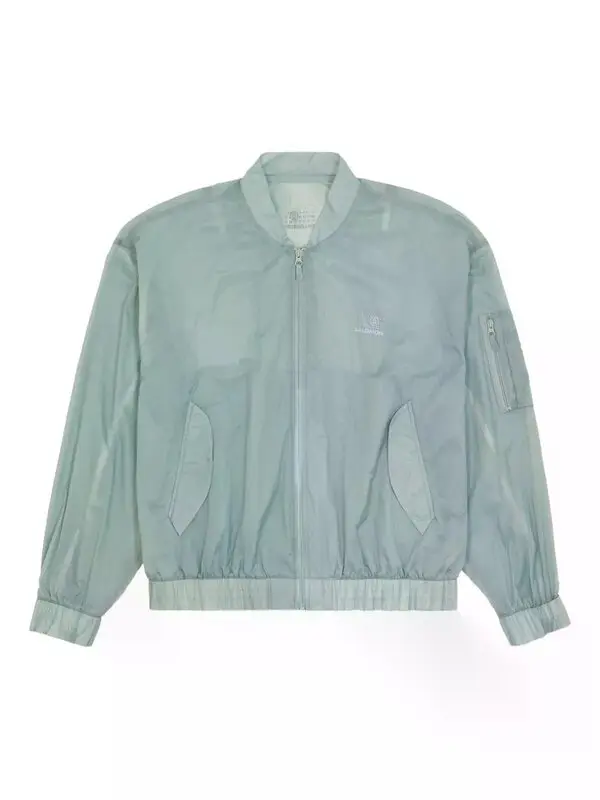 MM6 MAISON MARGIELA X SALOMON Numbers-print Bomber Jacket - Blue