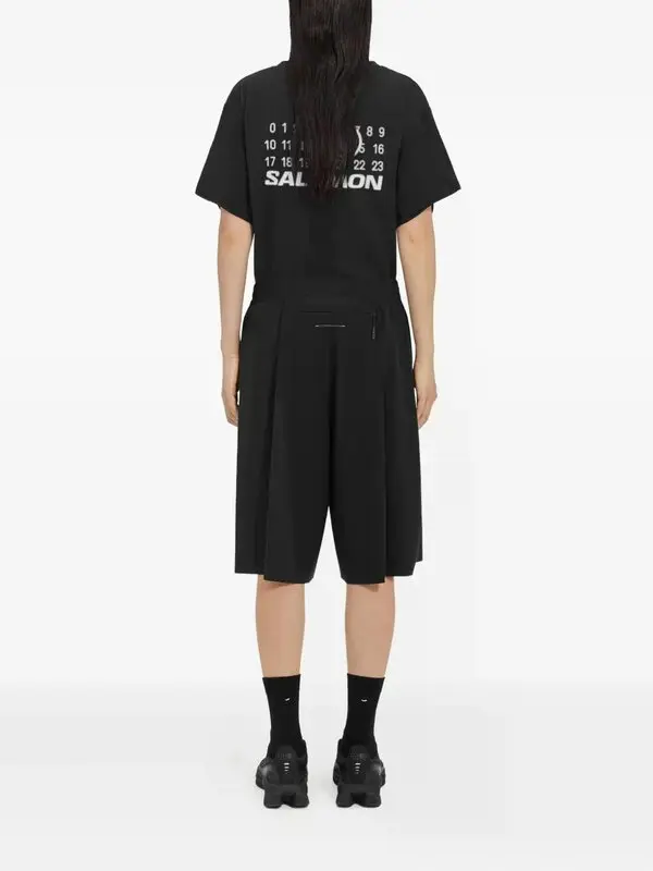 MM6 MAISON MARGIELA X SALOMON Logo Shorts - Black