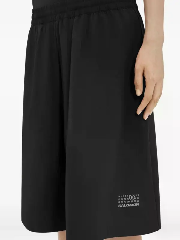 MM6 MAISON MARGIELA X SALOMON Logo Shorts - Black