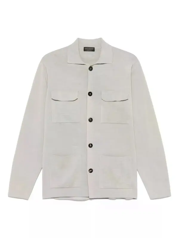 DELL'OGLIO Cotton Shirt Jacket