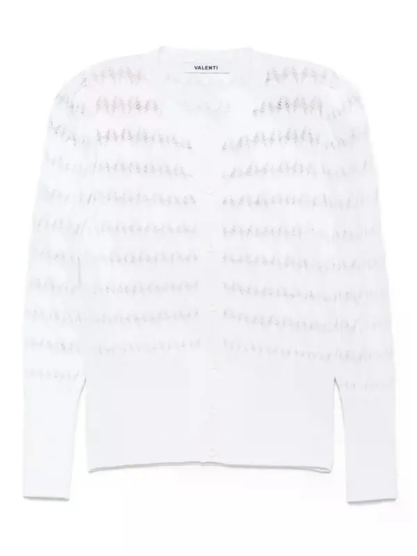 ANTONINO VALENTI Bahamas Cardigan - White