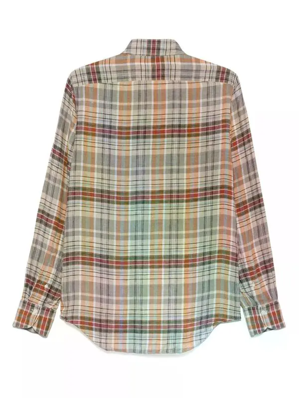 FINAMORE 1925 Check-pattern Shirt