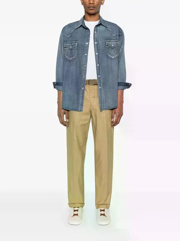 Incotex Cotton Trousers - Neutrals