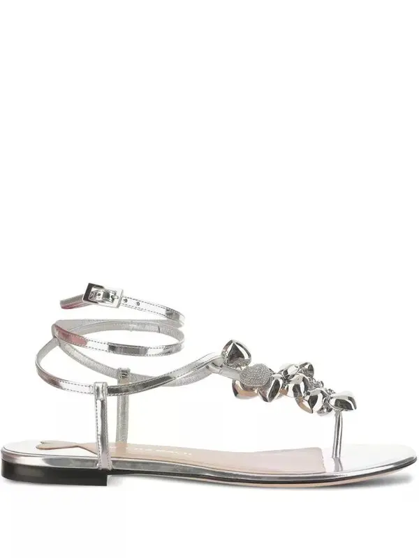Mach & Mach Crystal-embellished Sandals